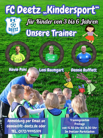 Kindersport | FC Deetz e.V.